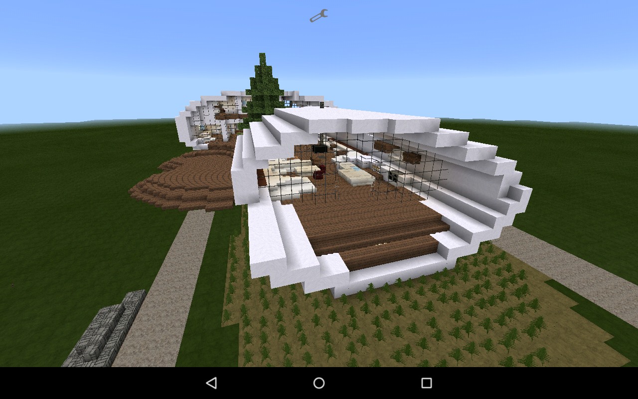 Shell - IRL contemporary house Minecraft Map