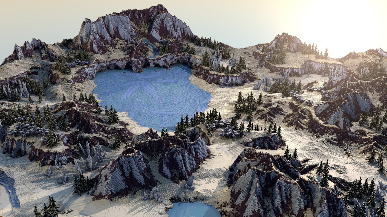 Flowers of lakes Minecraft Map