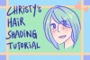 How to shade Hair! A Crafty Tutorial :3