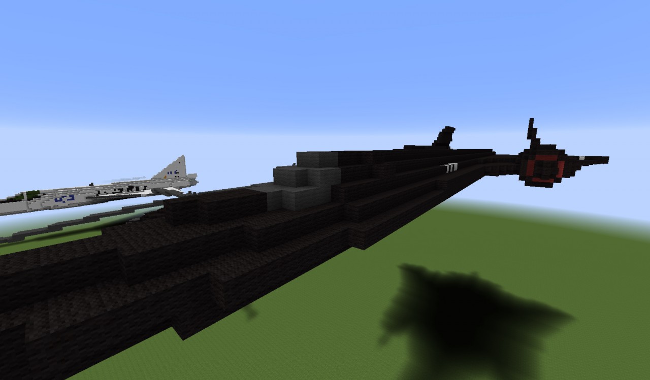 Lockheed SR-71 Blackbird Minecraft Map