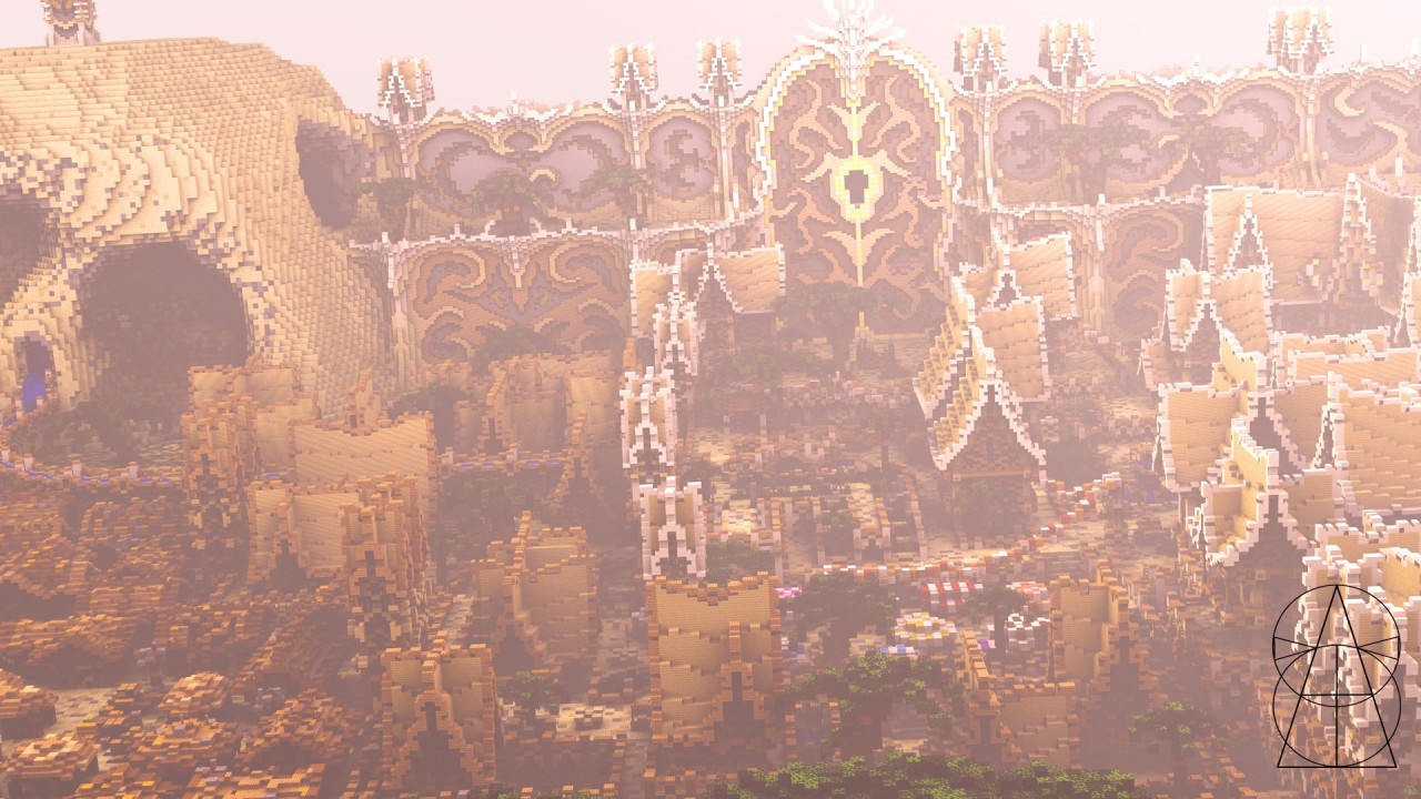 Ndja'lamyah, The Hidden Valley Minecraft Map