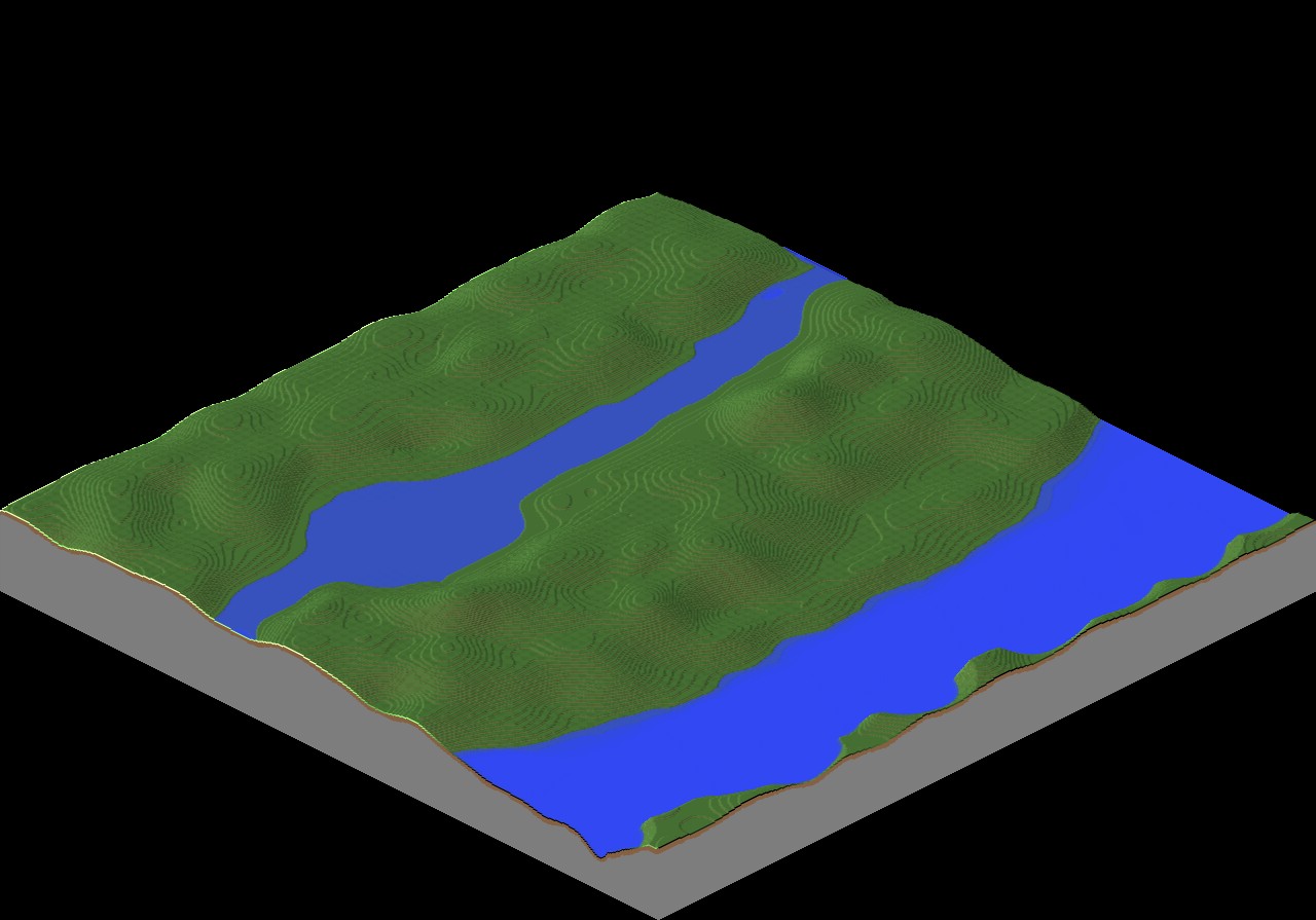 My terrain map -World Painter Minecraft Map