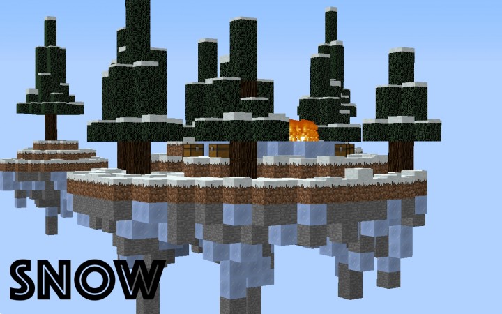 Snow - A Skywars Map Minecraft Map