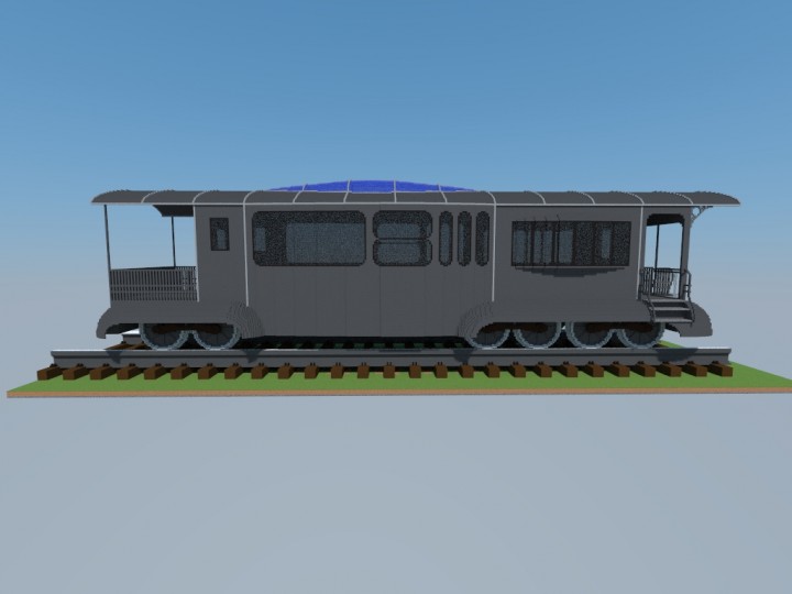 Train from the game "Syberia" (part 1. vagon) Minecraft Map