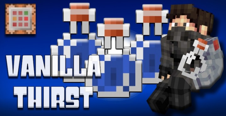 Vanilla Thirst in Minecraft 1.8 (No Mods/Plugins) [Command List] Minecraft Map