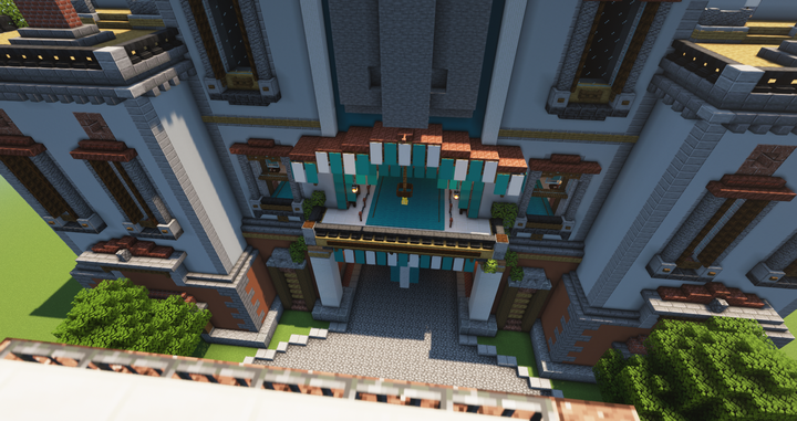 Faraton city hall (full interior) Minecraft Map