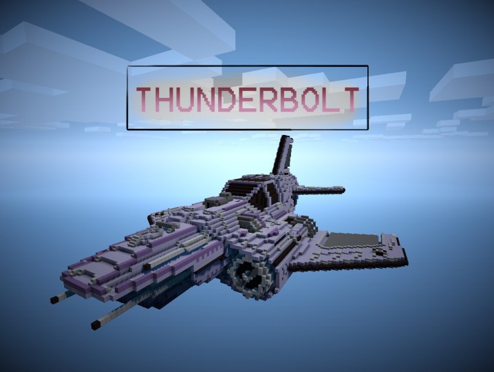THUNDERBOLT FIGHTER UPDATED VERSION **DOWNLOAD AVAIBLE** Minecraft Map