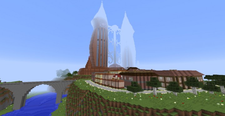 Space-Time Tower Minecraft Map