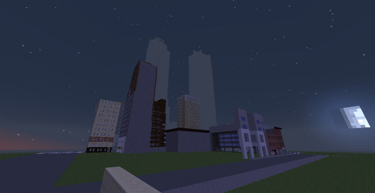 Liberty City from GTA IV 1:1 Minecraft Map