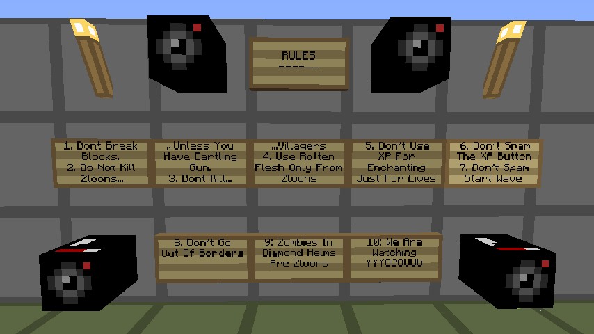 Bloons Tower Defence 5 & PAC-MAN Minecraft Map