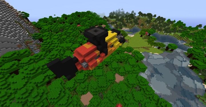 BlackSkull Light Cruiser Minecraft Map