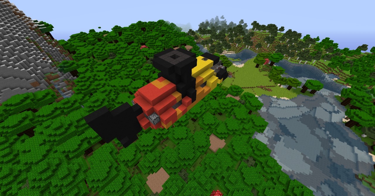 BlackSkull Light Cruiser Minecraft Map