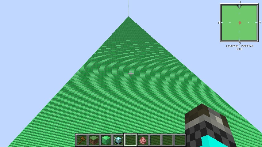 Biggest beacon ever Minecraft Map