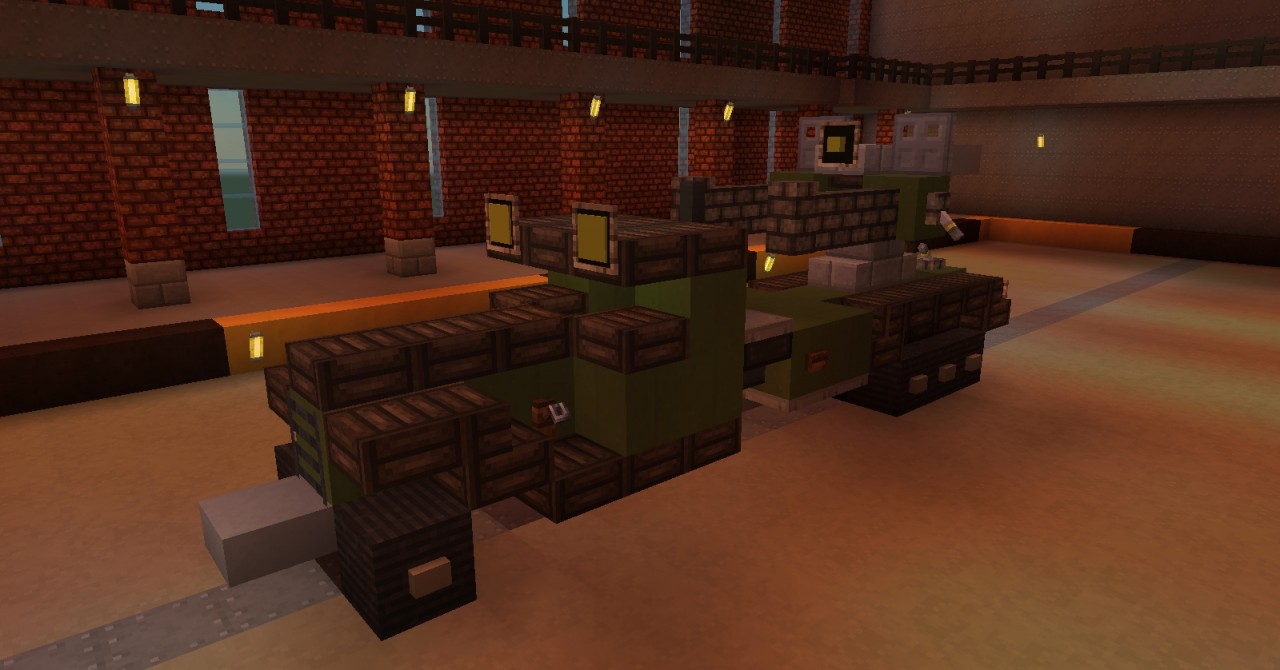 Anti-Aircraft Truck Type 08 Minecraft Map