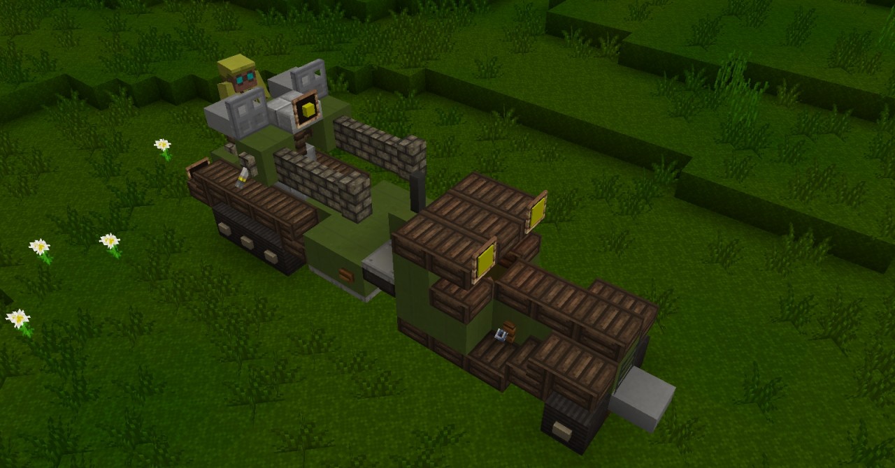 Anti-Aircraft Truck Type 08 Minecraft Map