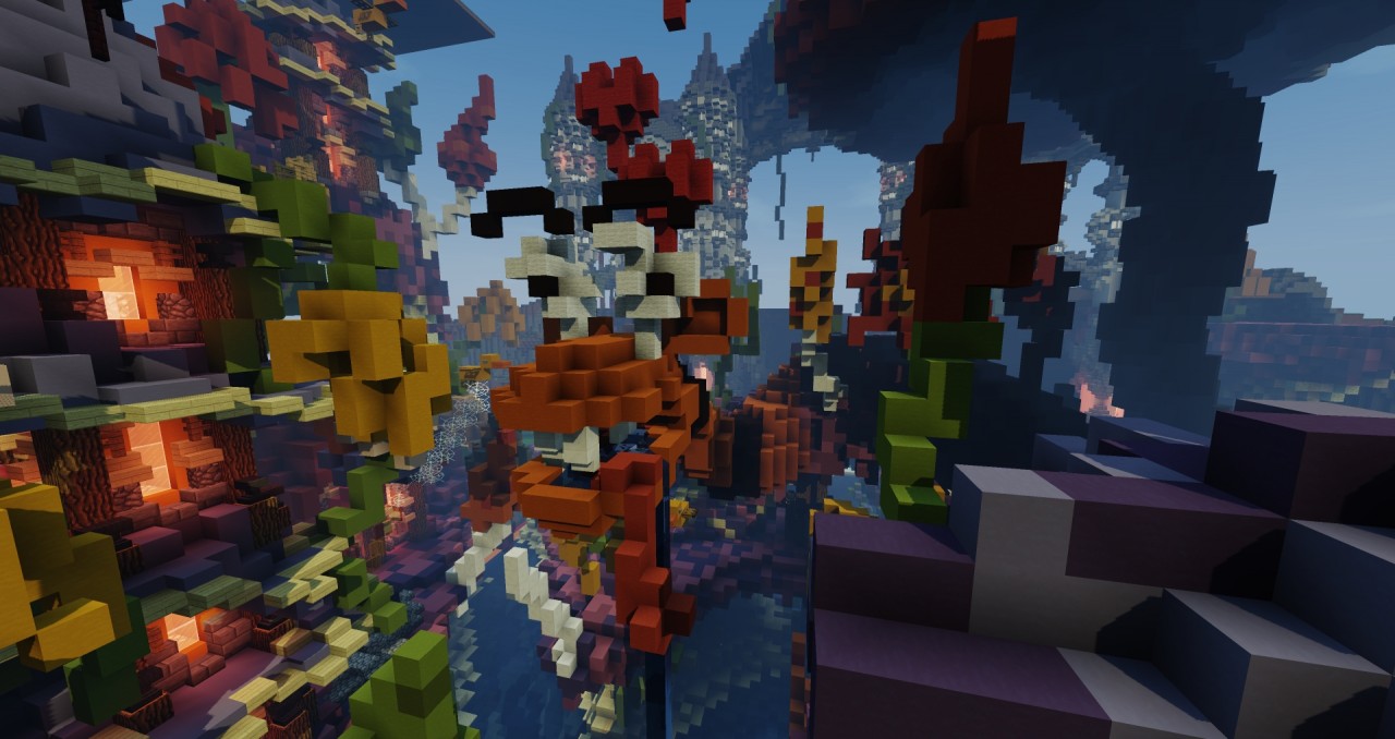 [Plot] Sunfury Blaze Build | Ludis Minecraft Map