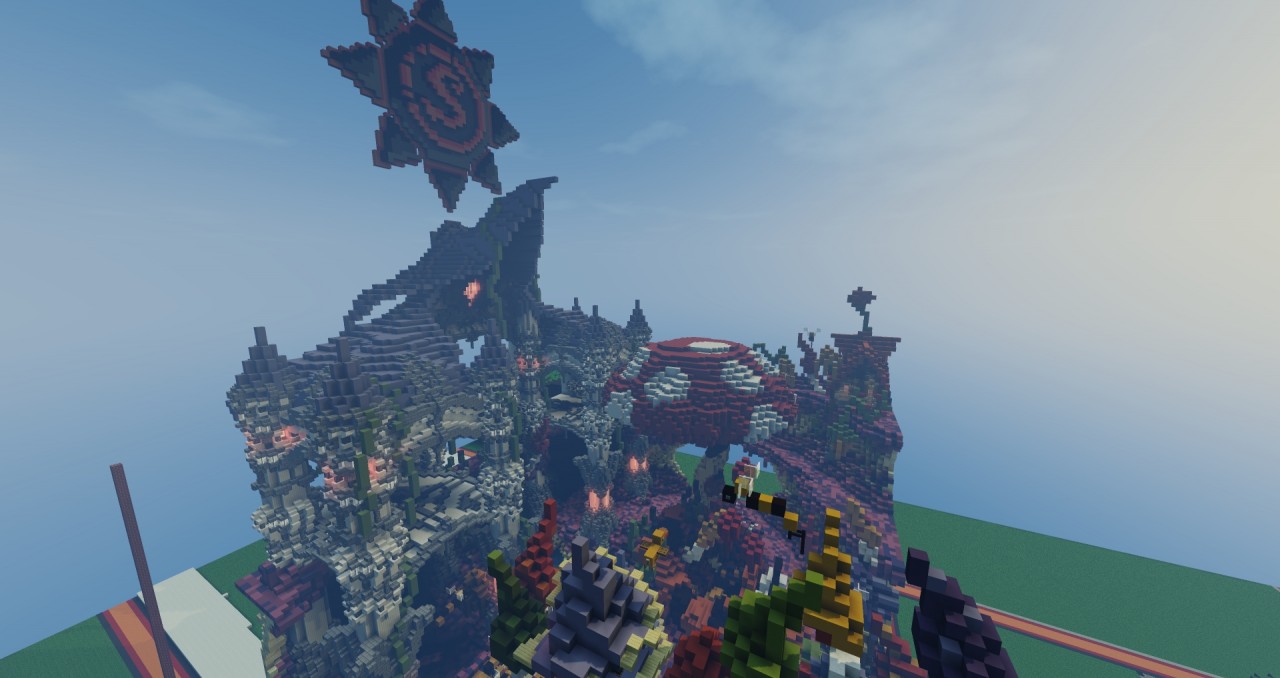 [Plot] Sunfury Blaze Build | Ludis Minecraft Map