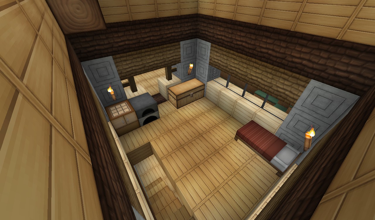 Two Tier House Minecraft Map