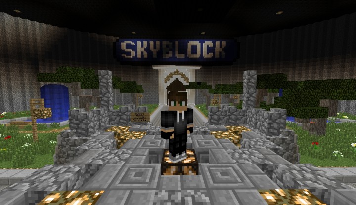 Simple server Hub/ Lobby Minecraft Map