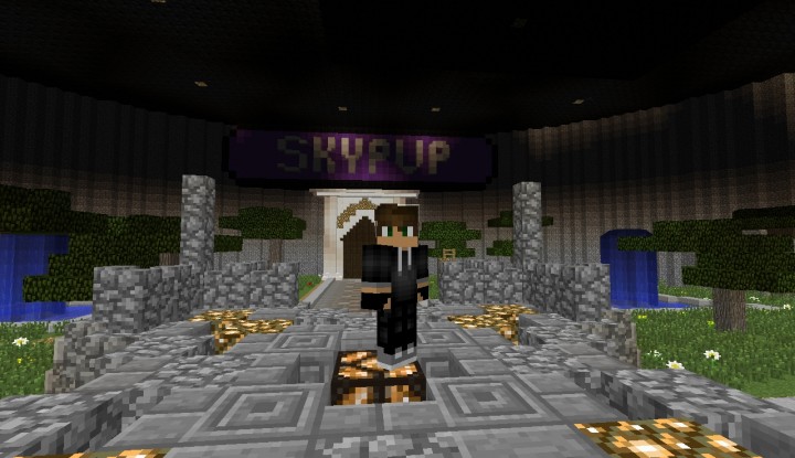 Simple server Hub/ Lobby Minecraft Map