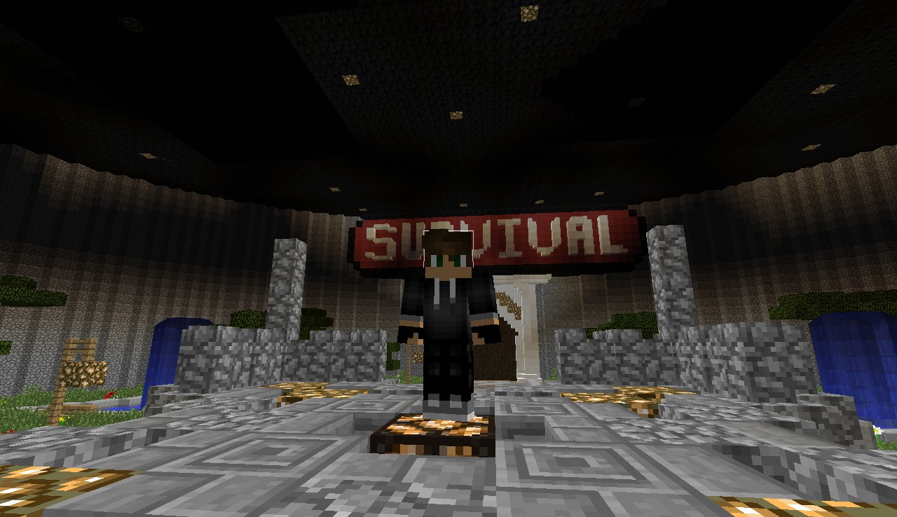 Simple server Hub/ Lobby Minecraft Map