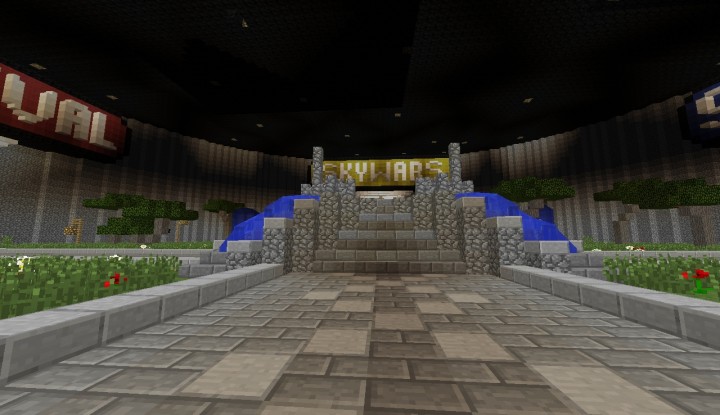 Simple server Hub/ Lobby Minecraft Map