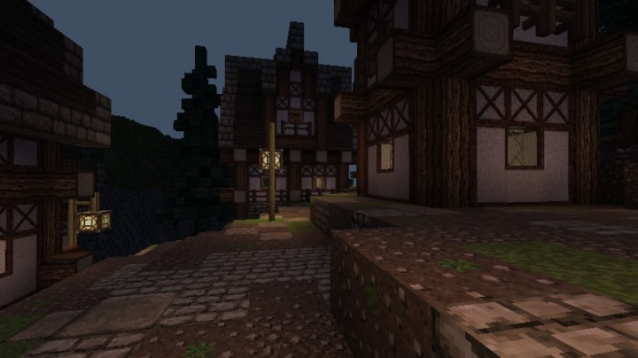 Havenport Cliffs - A Cliffside Town Minecraft Map