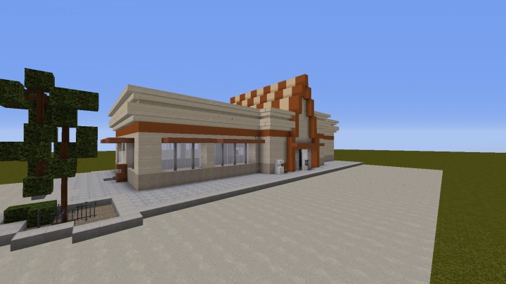 WhataBurger - Fast Food Resturaunt Minecraft Map