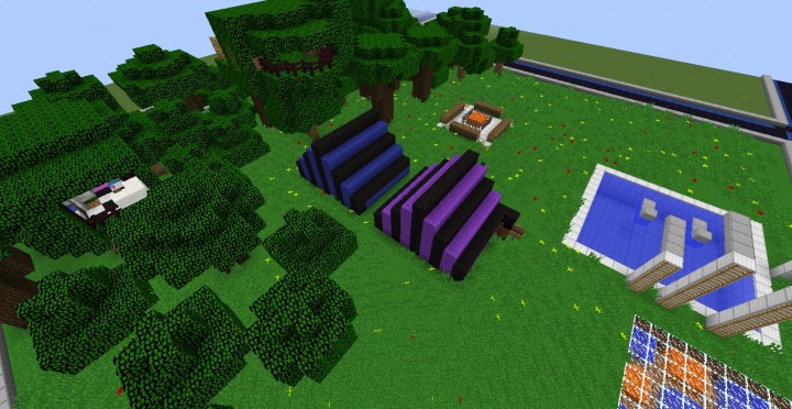 Camping out Minecraft Map