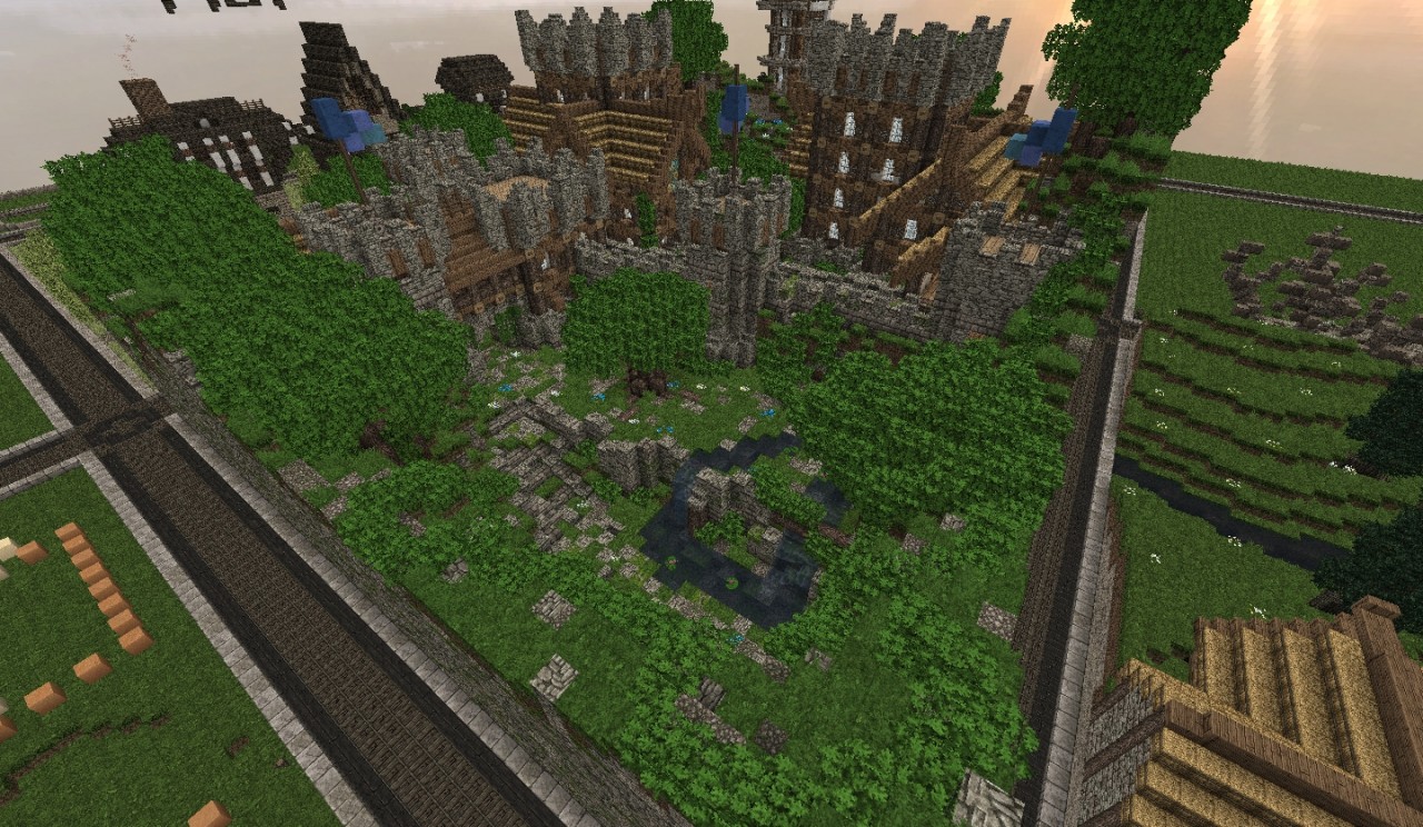 Medieval Server Spawn Minecraft Map