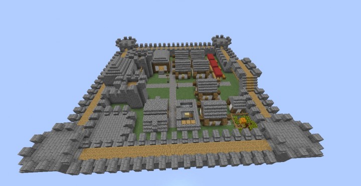 The floating kingdom Minecraft Map
