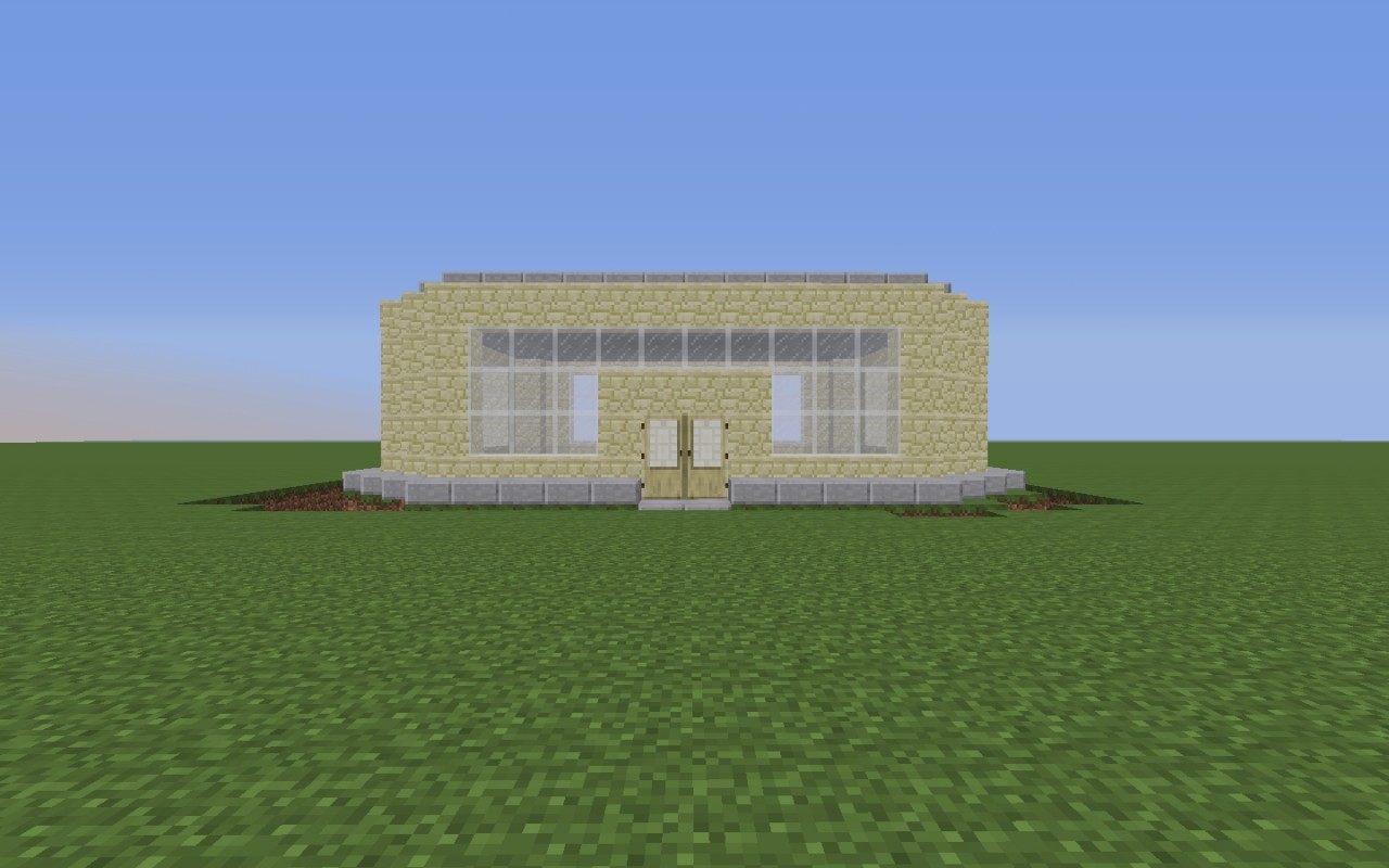 sandstone house Minecraft Map