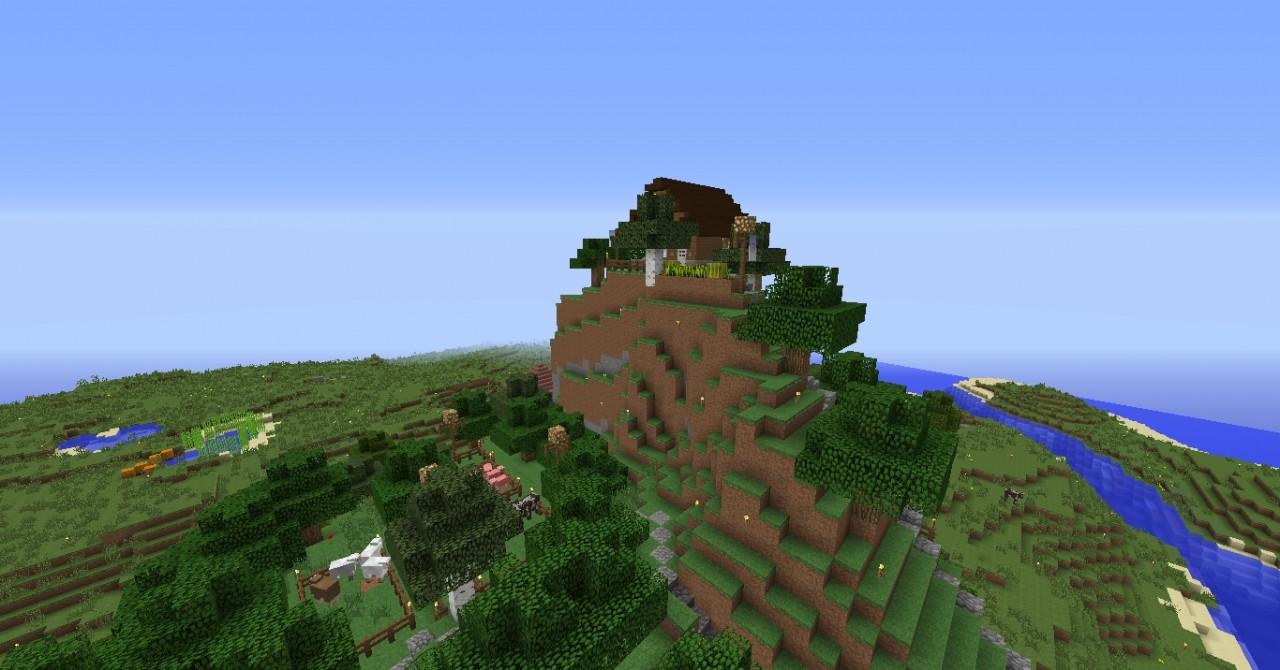 Land 2.0 [1.8+] Minecraft Map