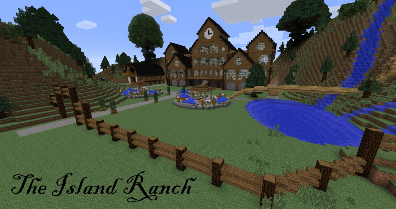 The Island Ranch Minecraft Map
