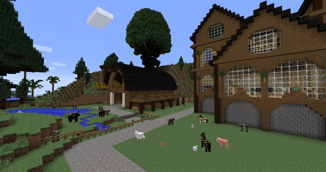 The Island Ranch Minecraft Map