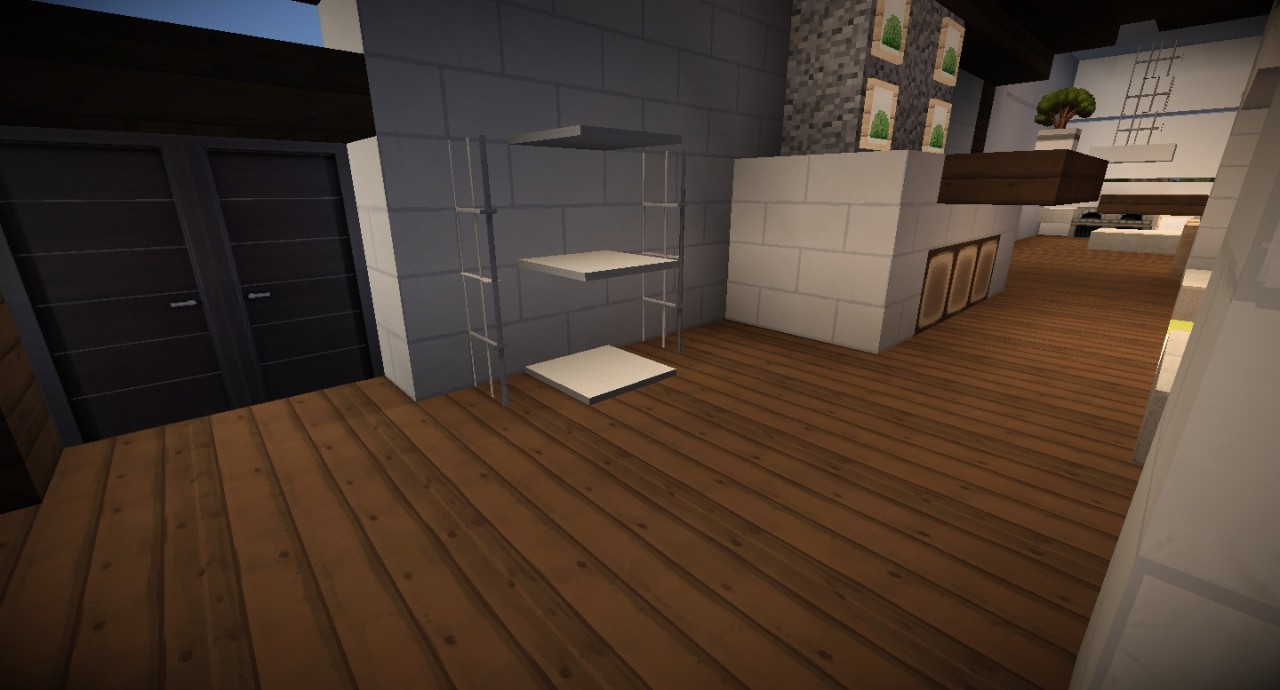 Boxes-Modern Home Minecraft Map