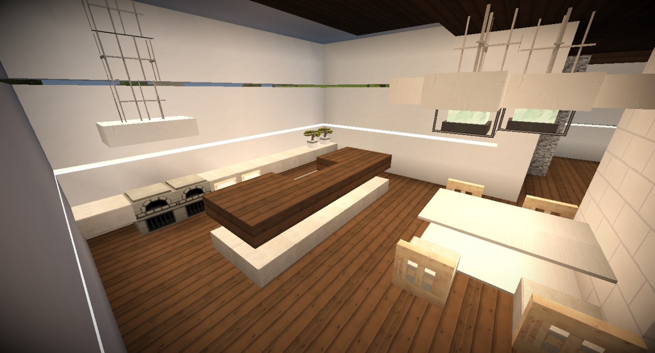 Boxes-Modern Home Minecraft Map
