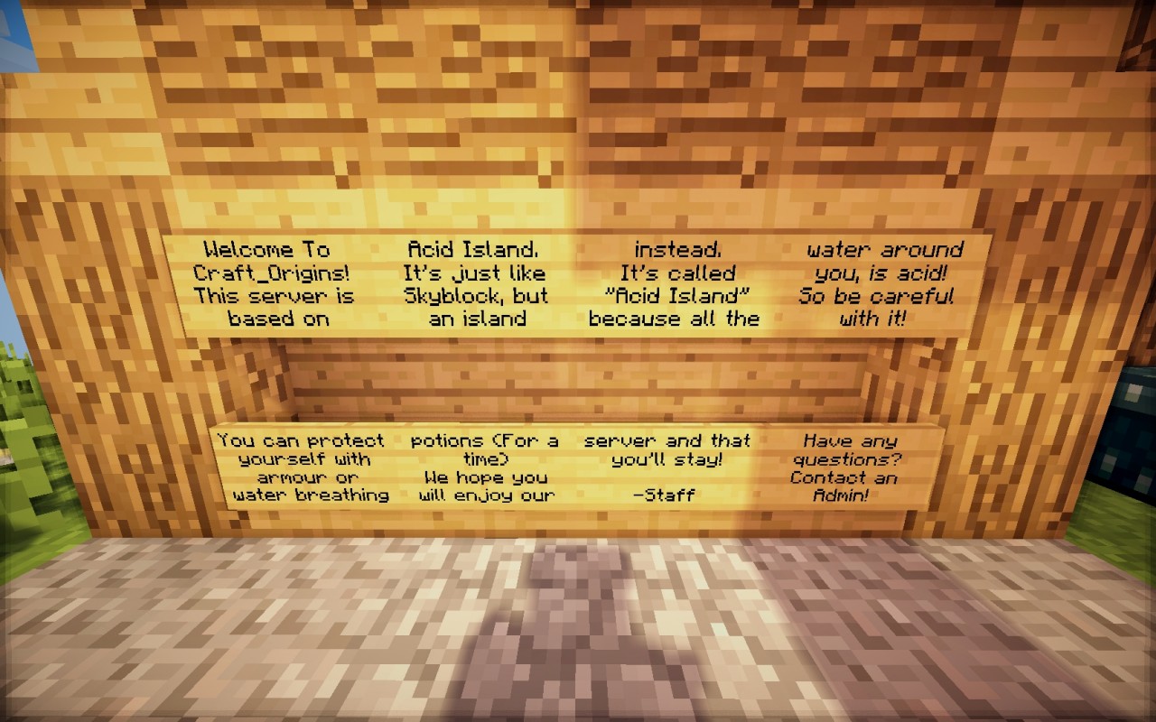 Craft_Origins Minecraft Server