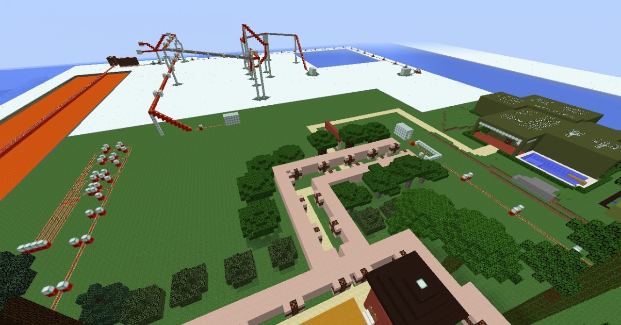 Rollercoaster #4.3 Minecraft Map