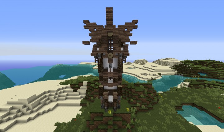 Small Medieval Tower Minecraft Map