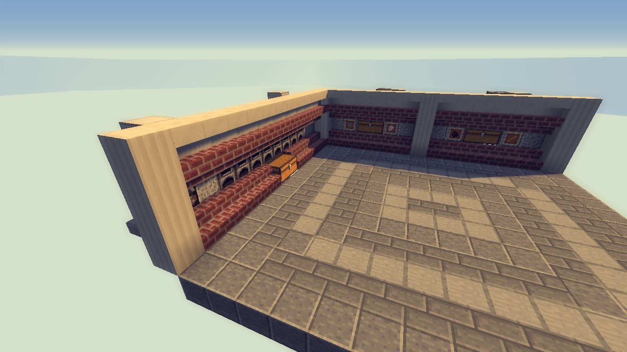 Minecart Loading Station & Industrial Smelter Minecraft Map