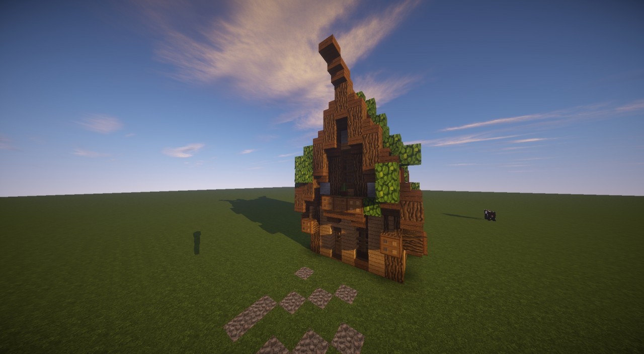 Small Medieval Styled House (OverGrown) Minecraft Map