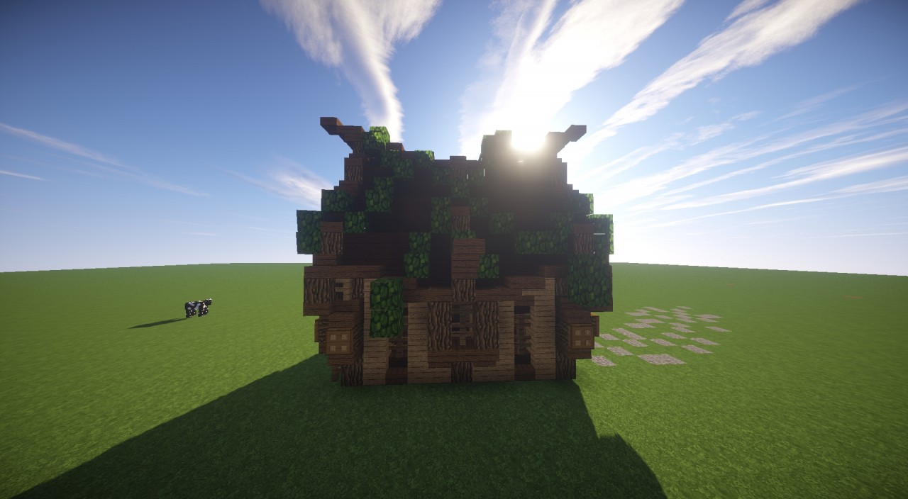 Small Medieval Styled House (OverGrown) Minecraft Map