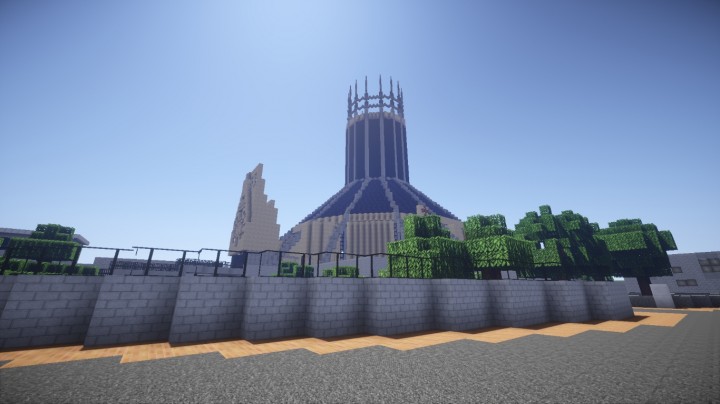 Liverpool Metropolitan Cathedral Minecraft Map
