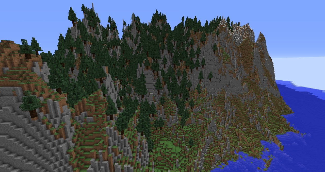 Solap / Epic Taiga Mountain Minecraft Map