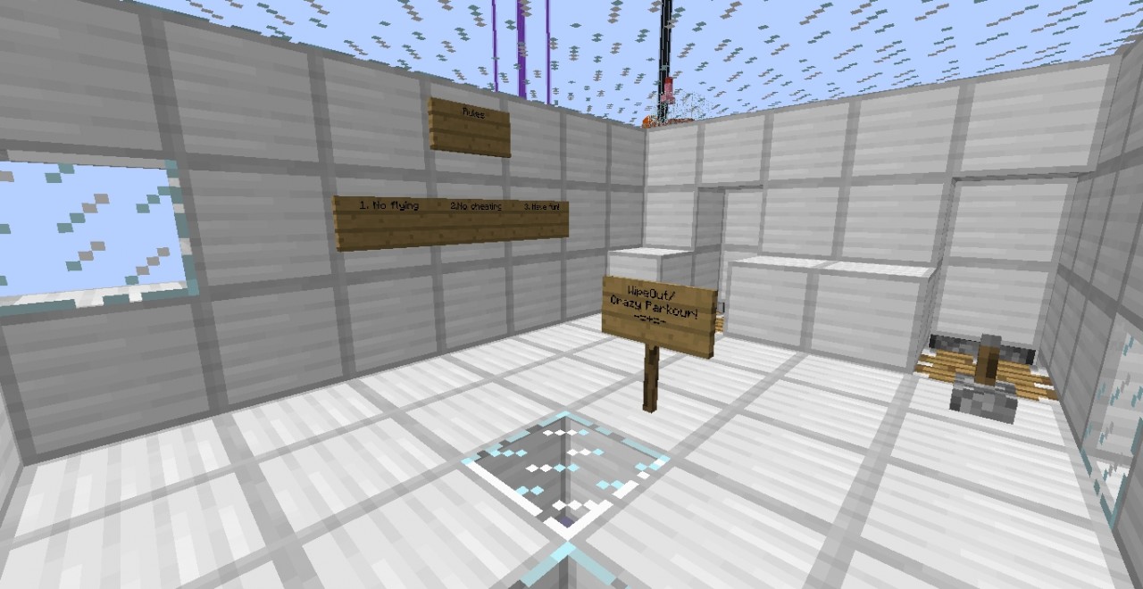 Wipeout! Minecraft Edition Minecraft Map