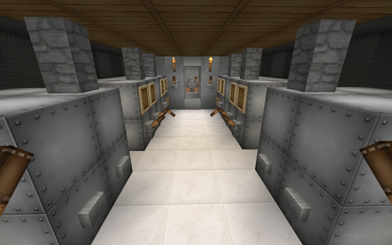 I-400 Sentoku Submarine With Full Interiors+Working Engine Minecraft Map