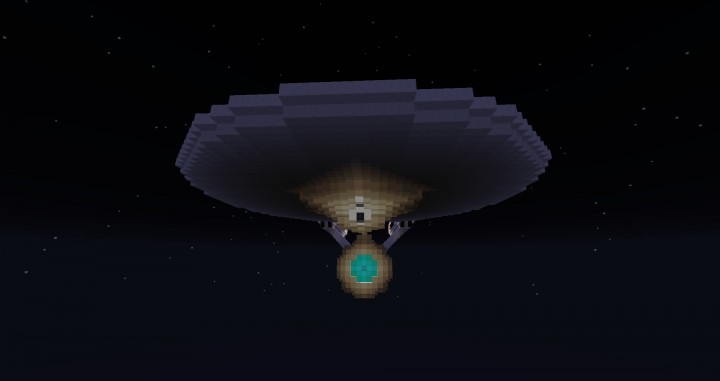 Constitution Class Refit Minecraft Map