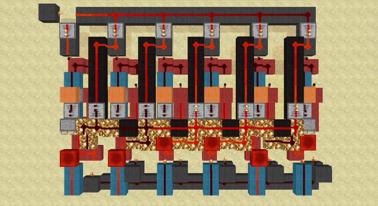 MK's Binary Counter Minecraft Map