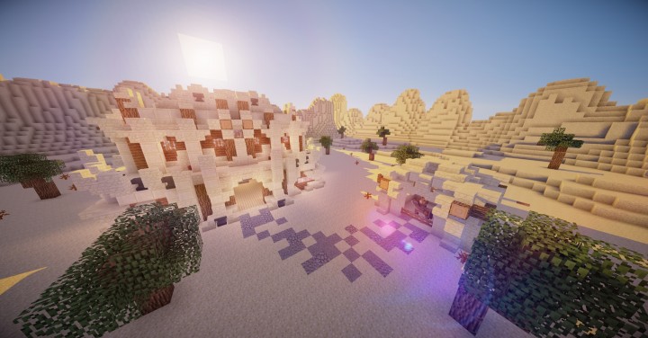 Desert Village House Minecraft Map